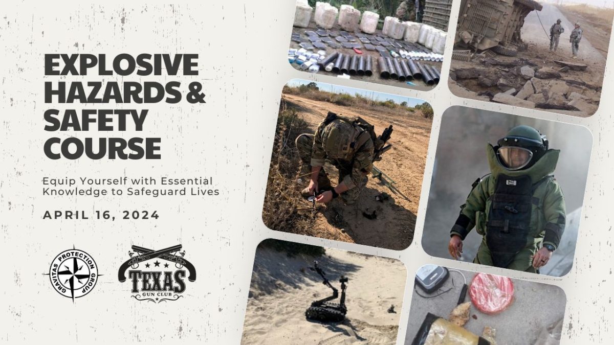Explosive Hazards Awareness Course – Texas Gun Club